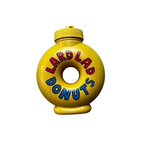 Dining | Universal Studios Lard Lad Pink Donut Sipper Bottle | Poshmark